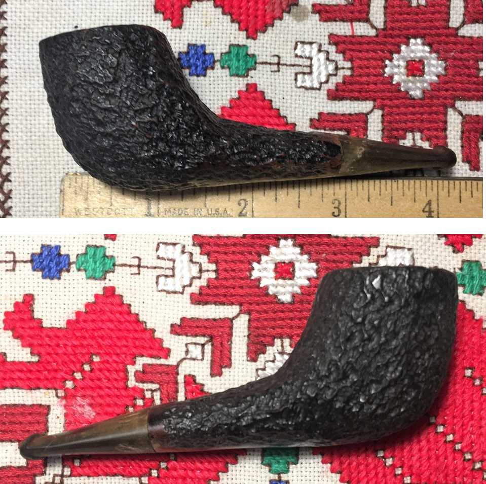 Fashioning a Replacement Stem for a French Gentleman No. 1 Rusticated Horn Pocket – The Pipe Steward