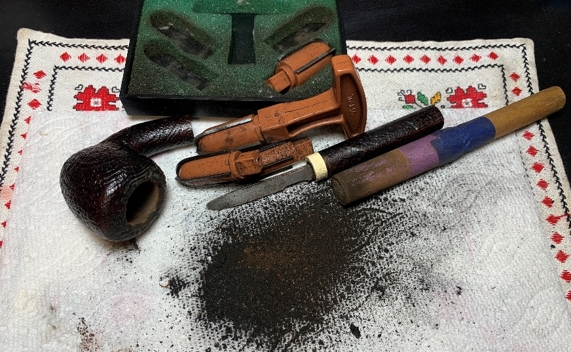 Restoring a Sixten Ivarsson Stanwell Hand Made in Denmark 23 Strawberry ...