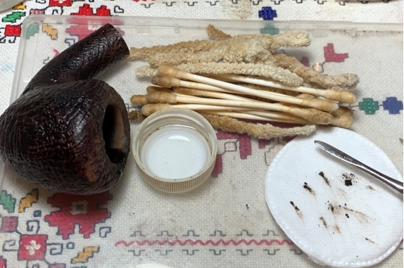 Restoring a Sixten Ivarsson Stanwell Hand Made in Denmark 23 Strawberry ...